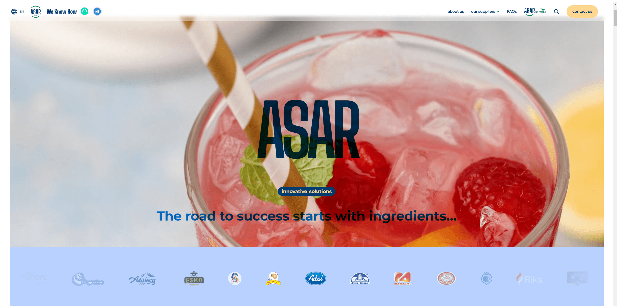 Suppliers | IFF / DANISCO - High-quality food ingredients in Central Asia