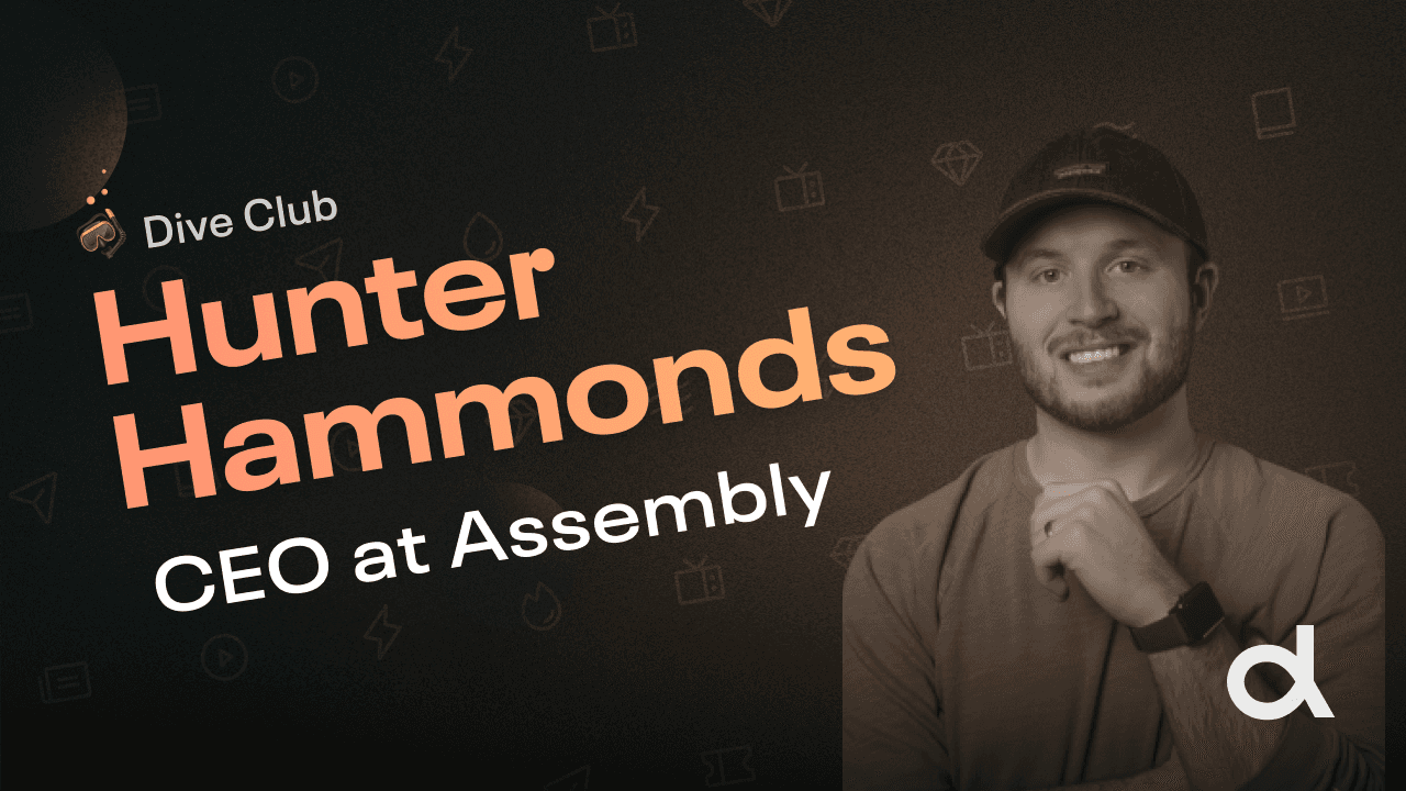 🤿 Dive Club | Hunter Hammonds — Positioning pt. 2: How to scale to $1M+