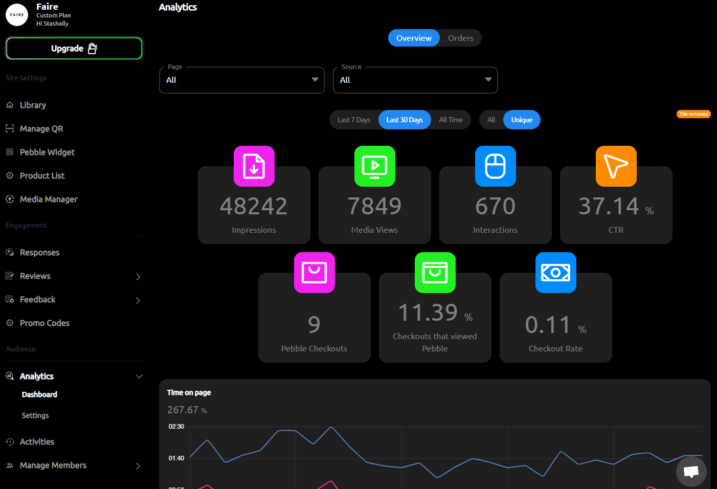 A Quick Guide to Video Analytics on Pebble - Pebble Support