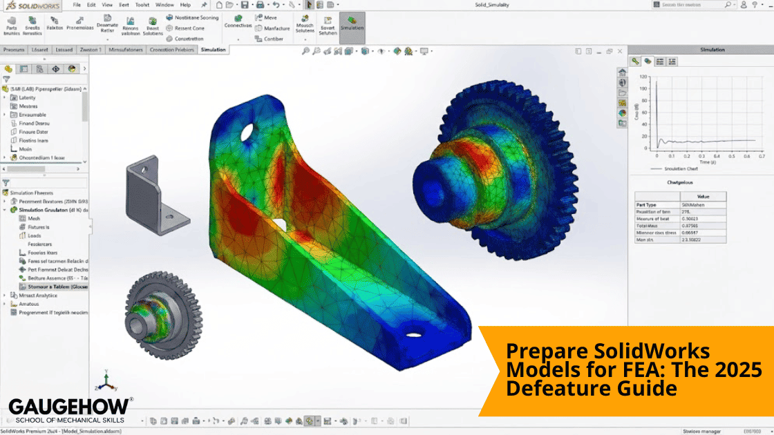 Prepare SolidWorks Models for FEA: The 2025 Defeature Guide - GaugeHow ...