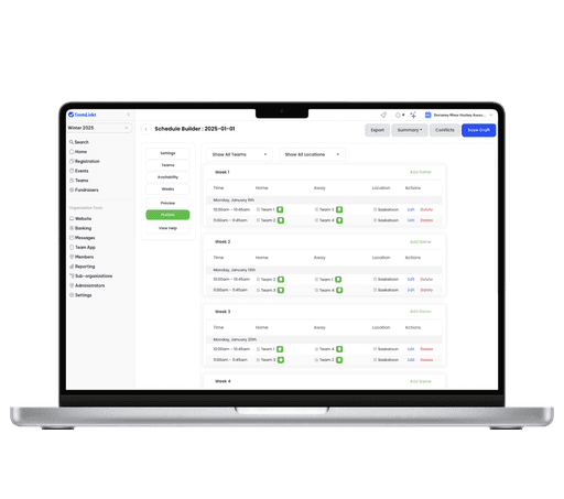 E-Sports Management Software | TeamLinkt