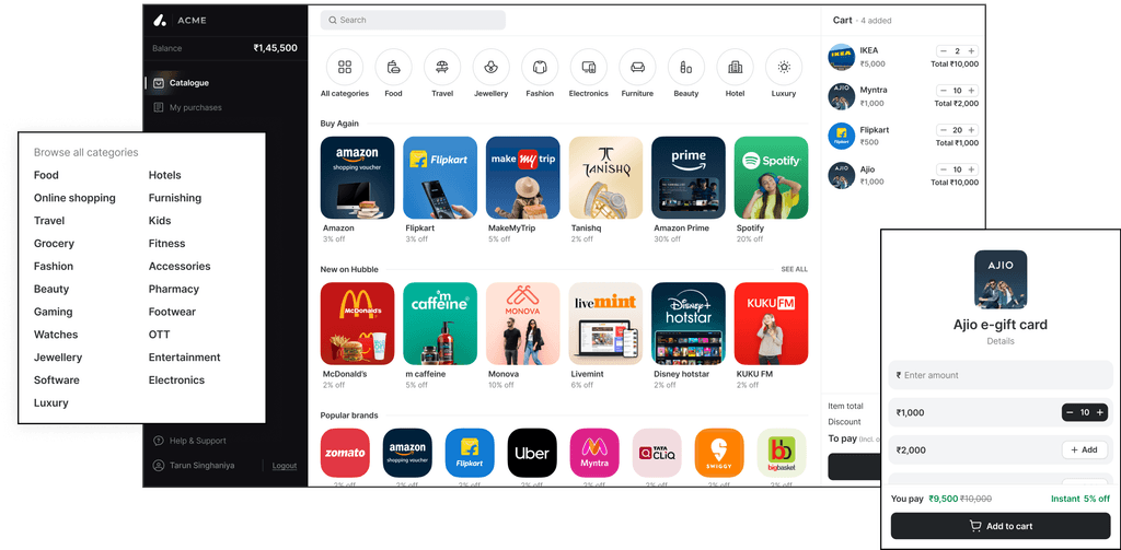 Hubble | Loyalty, Rewards & Gift Cards