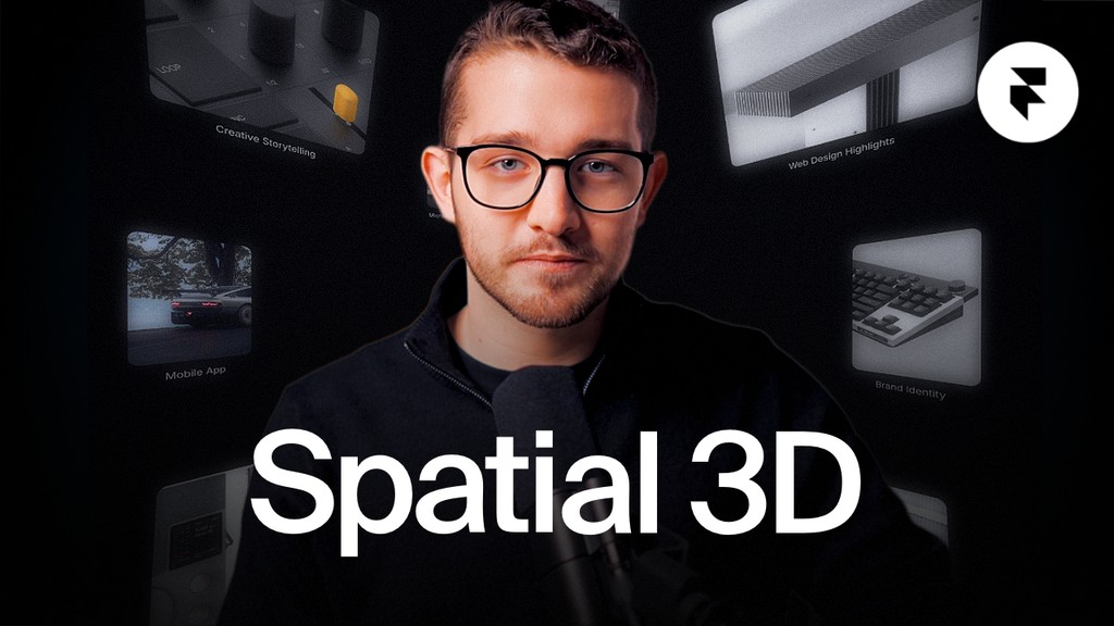 Spatial 3D Hero Section in Framer — Framer Resource