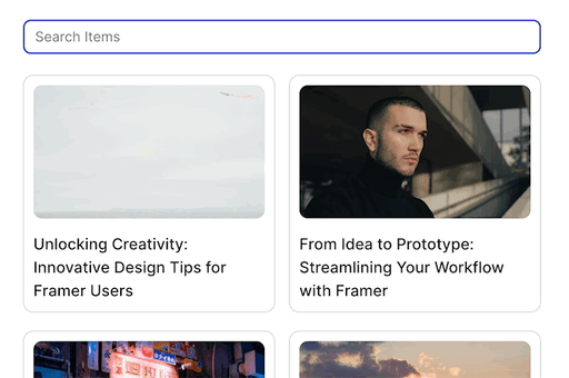 Framer Component Library & UI Kit