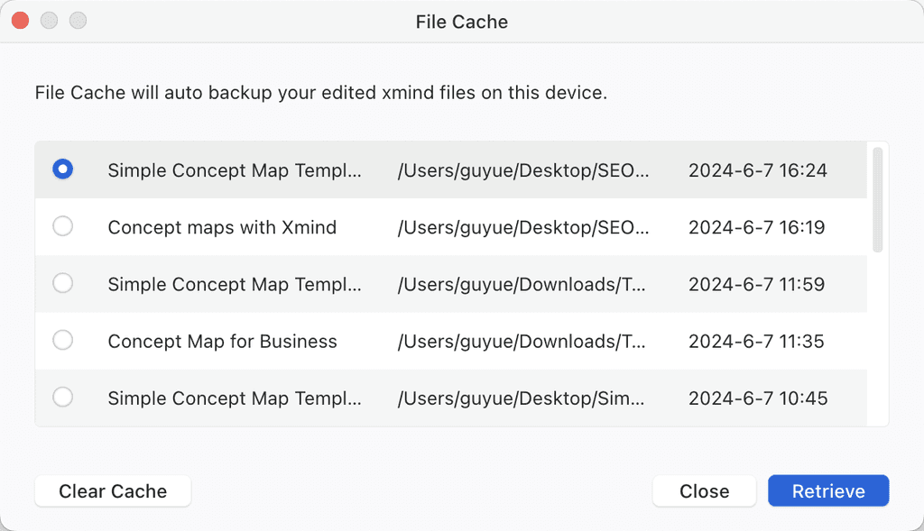 Retrieve Your Xmind Files - Xmind