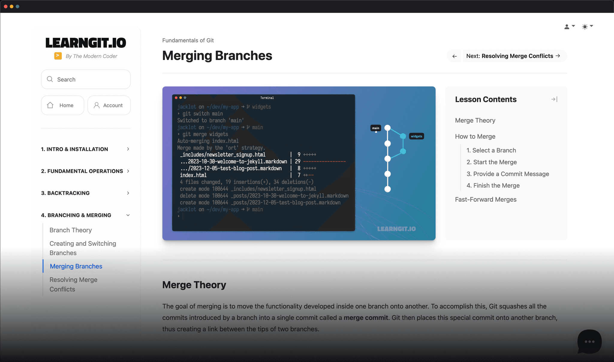 LearnGit.io | The better way to learn Git