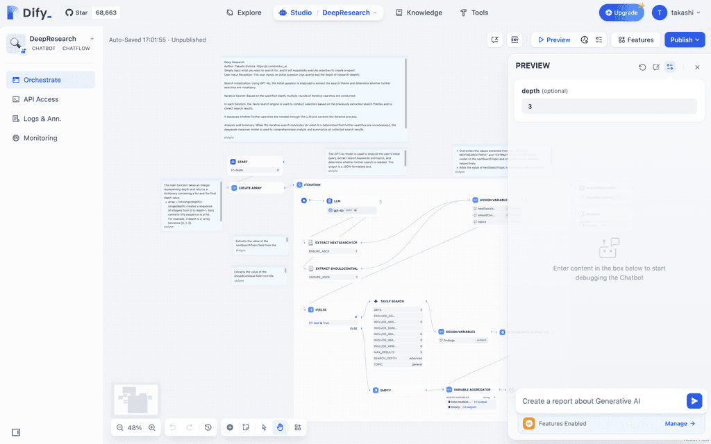 DeepResearch: Building a Research Automation App with Dify - Dify Blog