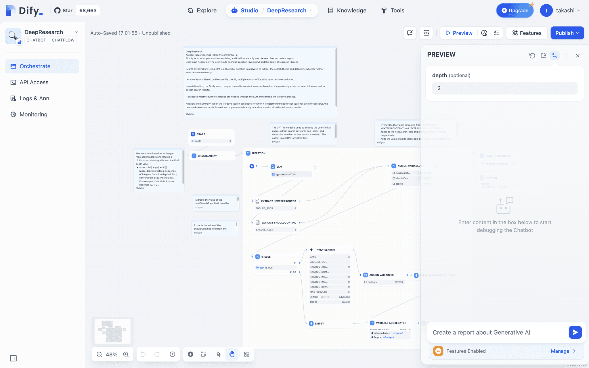 DeepResearch: Building a Research Automation App with Dify - Dify Blog