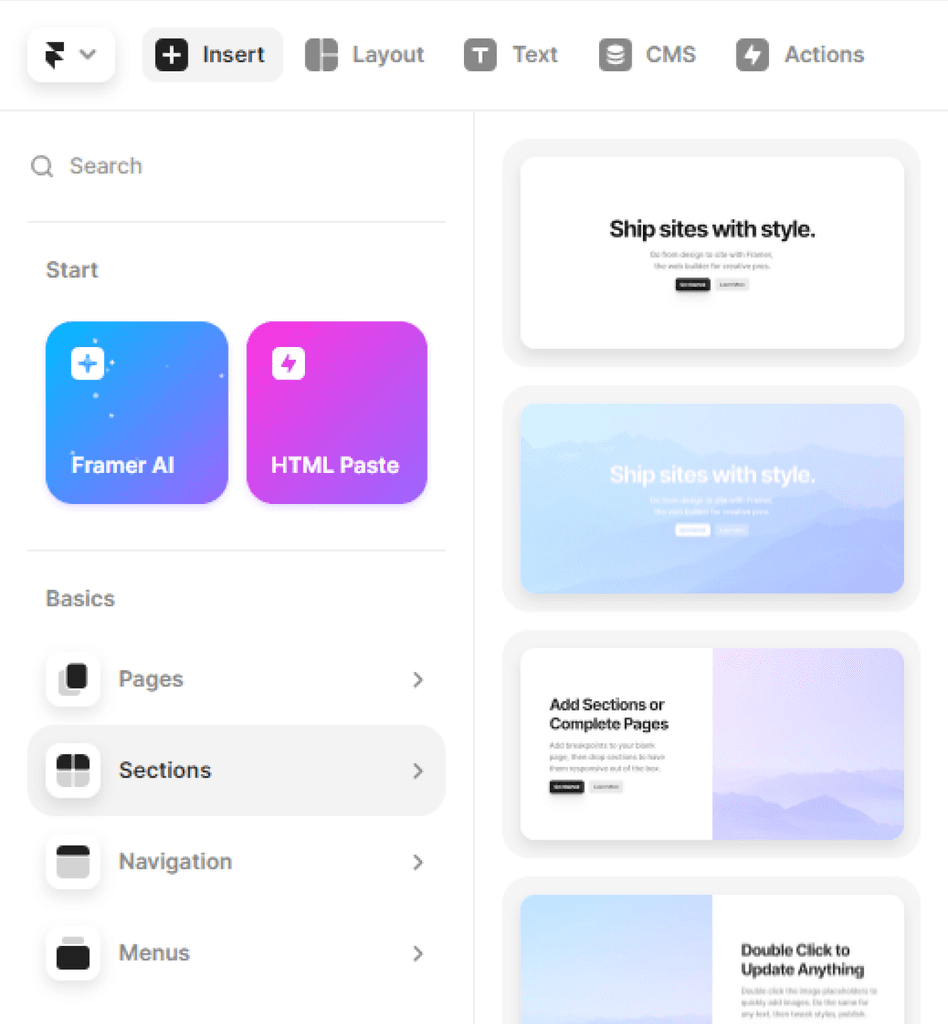 Free UX Portfolio Template for Framer - Nice Framer Templates