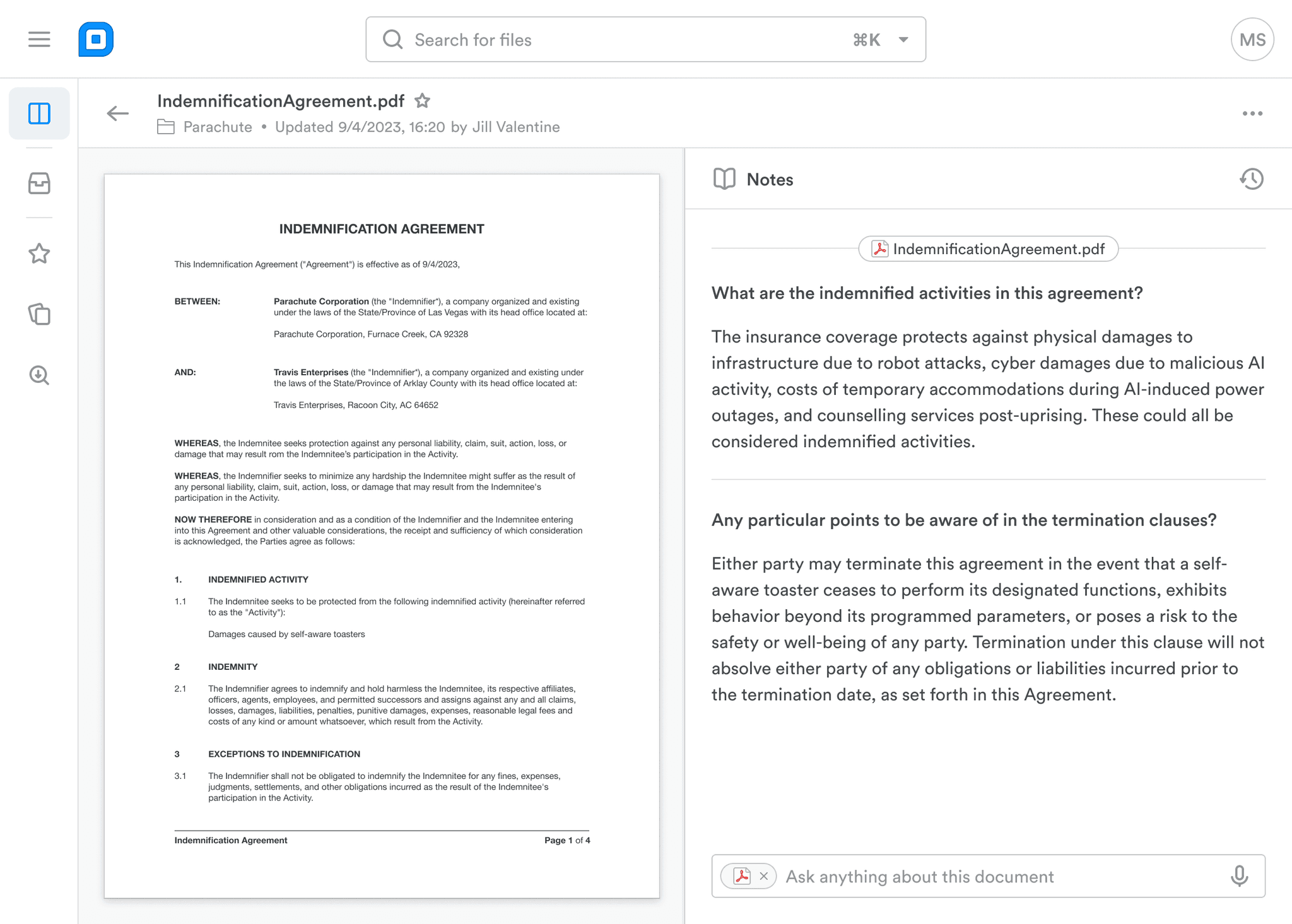 Docufai - Your AI powered document assistant