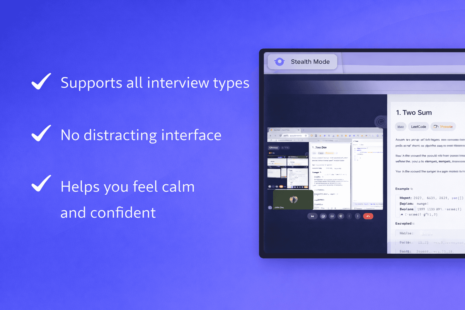 Stealth Mode Is Live at Interview Sidekick - Interview Sidekick - AI ...
