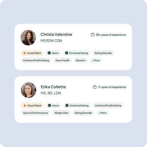 CareFirst BlueCross BlueShield Dietitian | Nutritionist Covered By ...