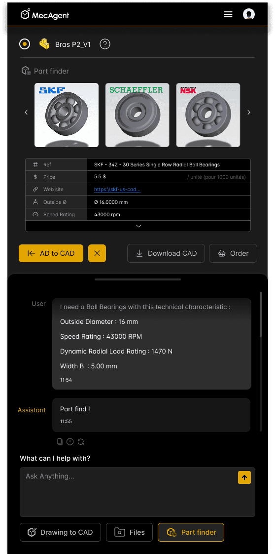 MecAgent - AI CAD Sofware Copilot