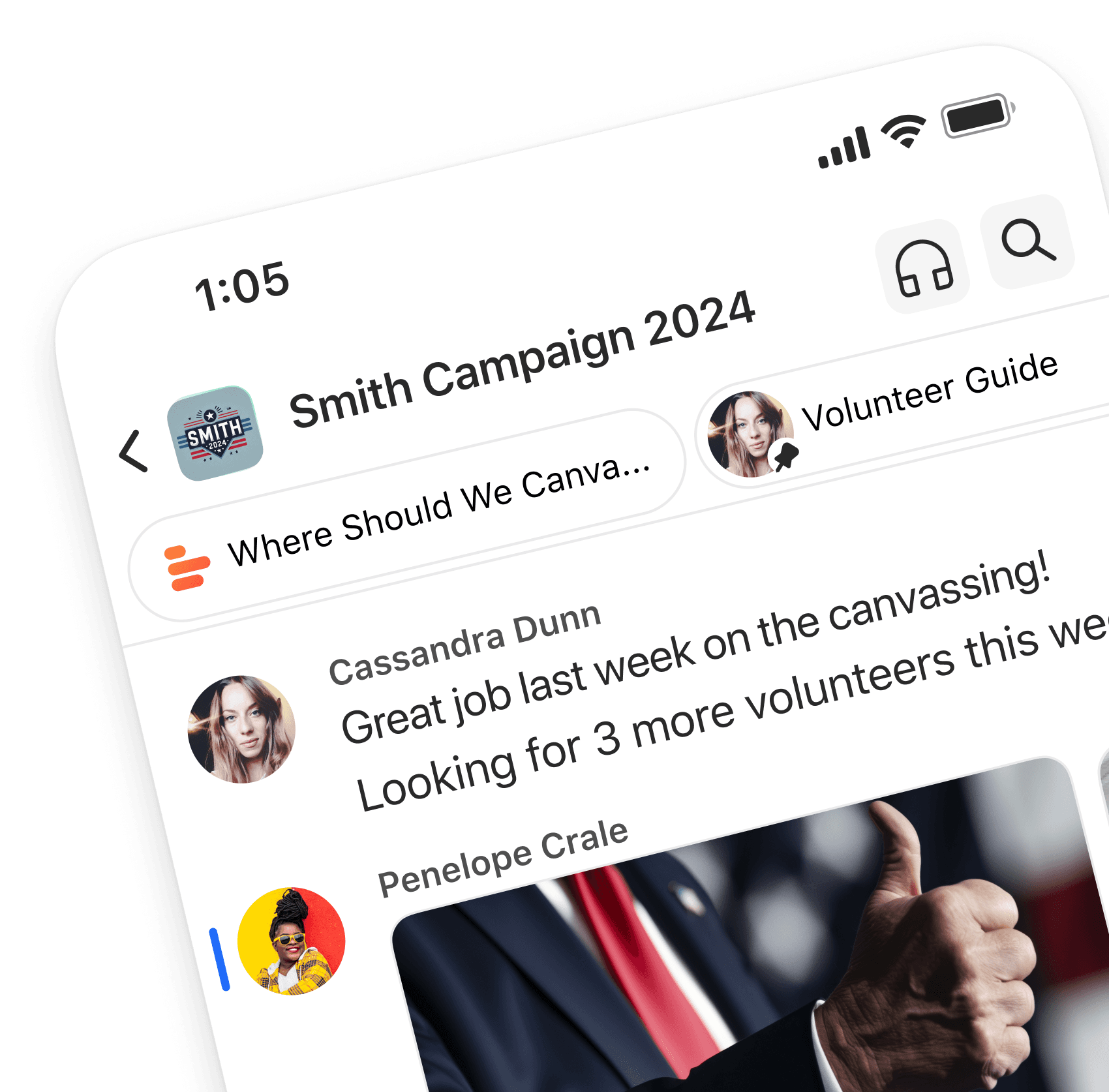 Campaign Communities | GroupMe