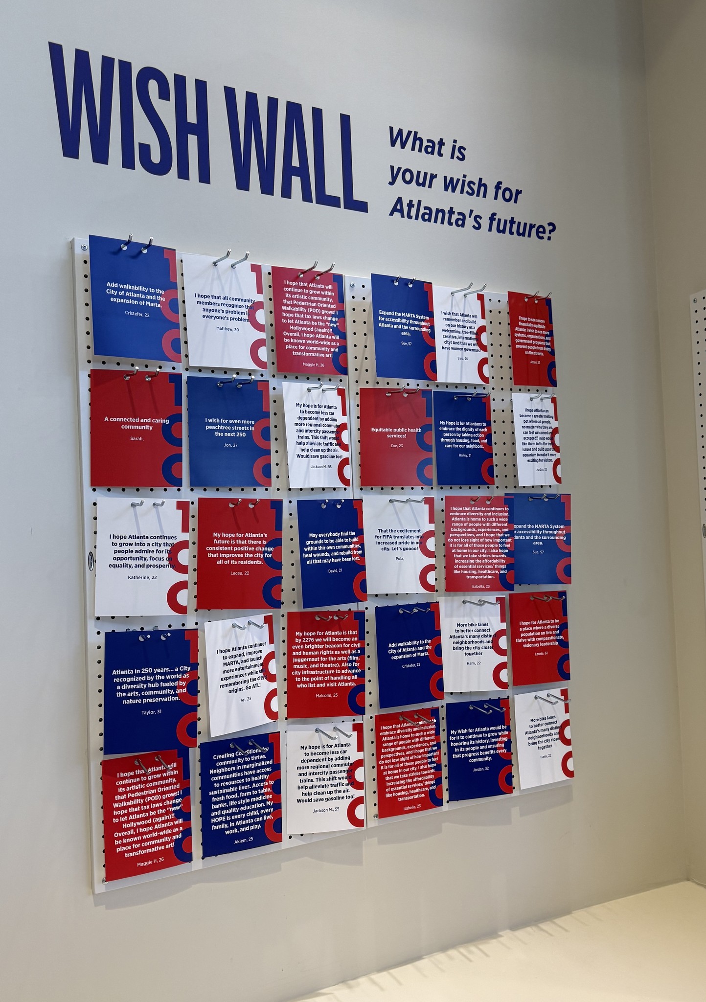 Wish Walls for America's 250th
