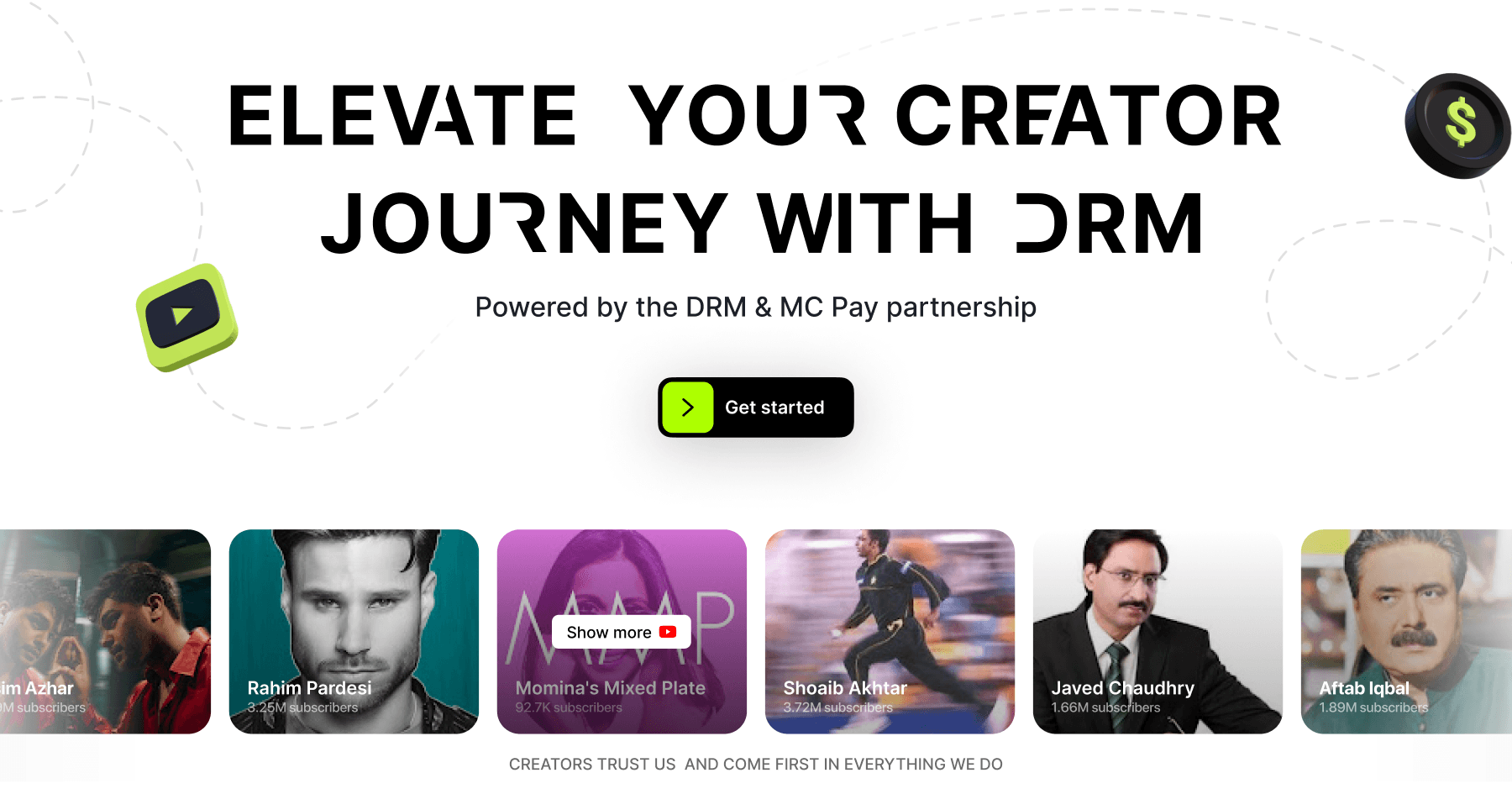 DRM - Elevate Your creator journey with DRM