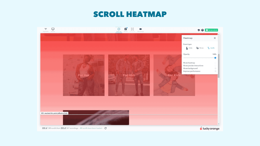The Complete Guide To Using Website Heatmaps - Lucky Orange