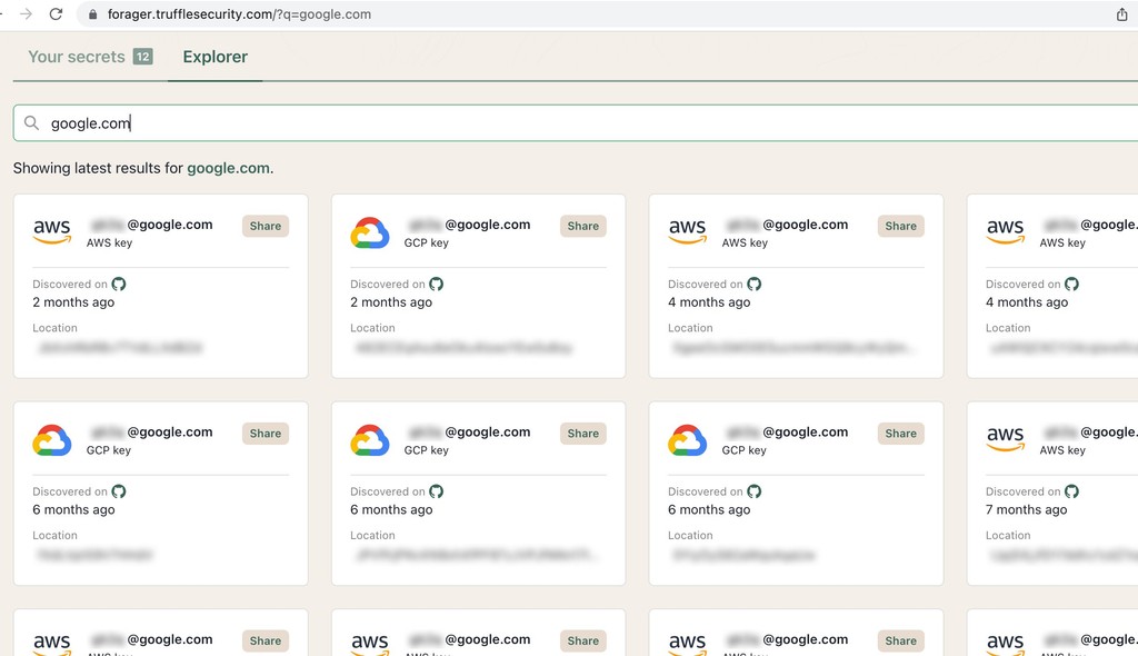 Introducing Forager: Browse Millions of Leaked API keys Found With ...