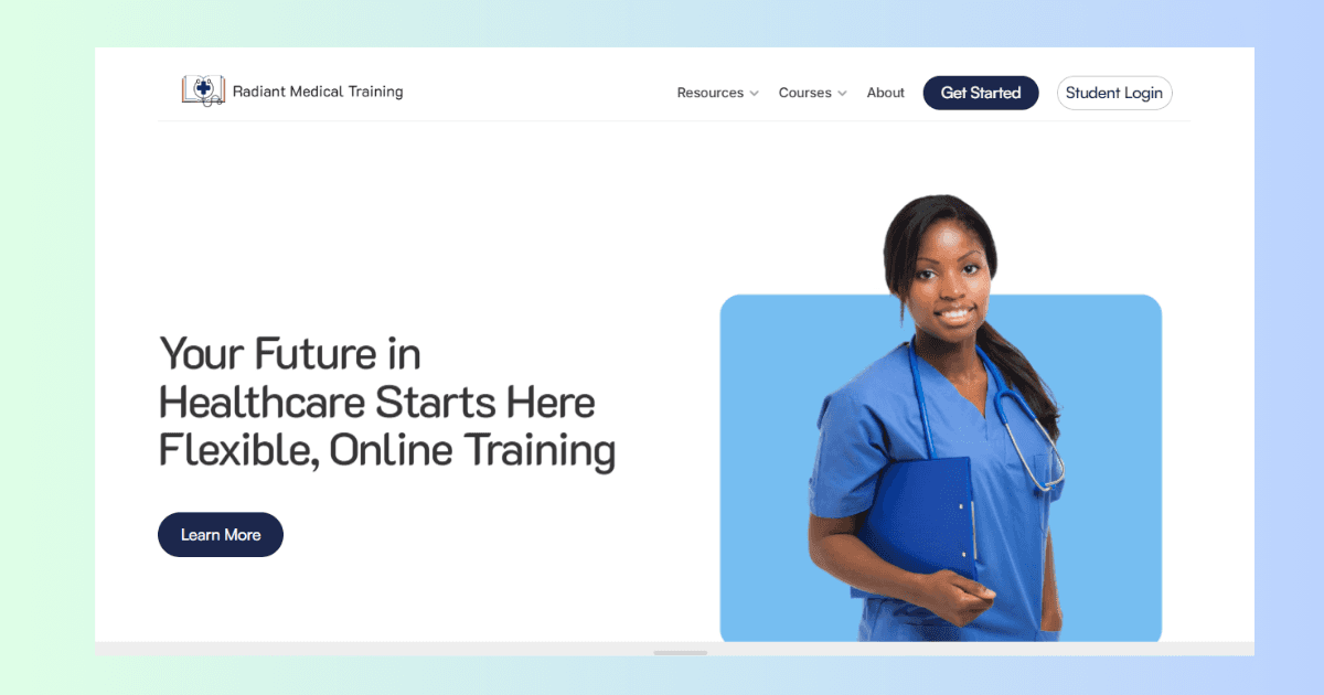 Courses | Radiant Medical Training