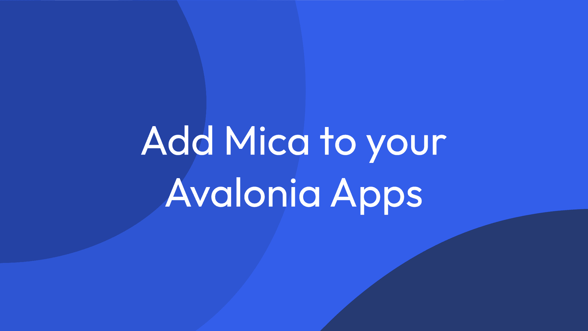 Avalonia UI: Blog