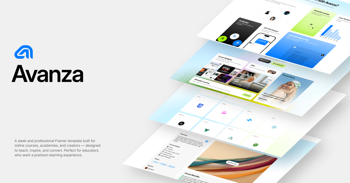 Design Mastery: From Basics to Stunning Interfaces - Avanza
