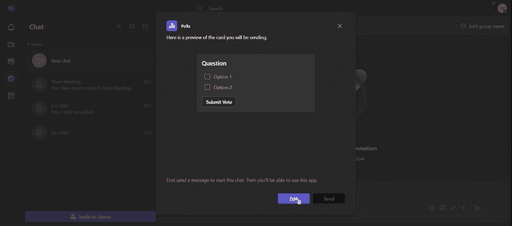How to Create a Poll in Microsoft Teams – Step-by-Step Guide - 1 minute ...