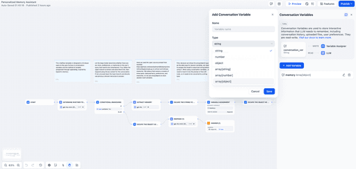 Dify Conversation Variables: Building a Simplified OpenAI Memory - Dify Blog