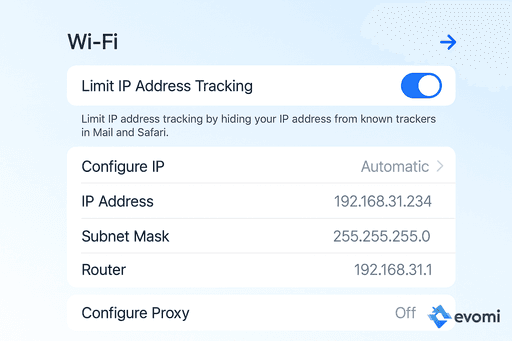 iPhone & iPad Proxy Setup: Step by Step - Evomi Blog