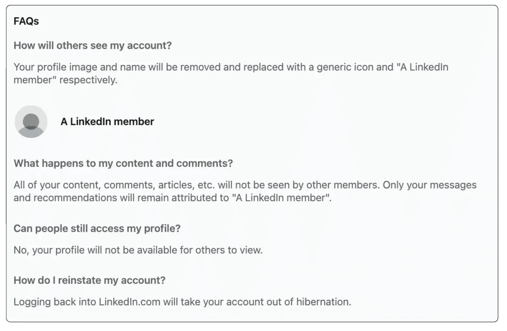How to Deactivate Your LinkedIn Account in 1 Minute (Without Losing Data)