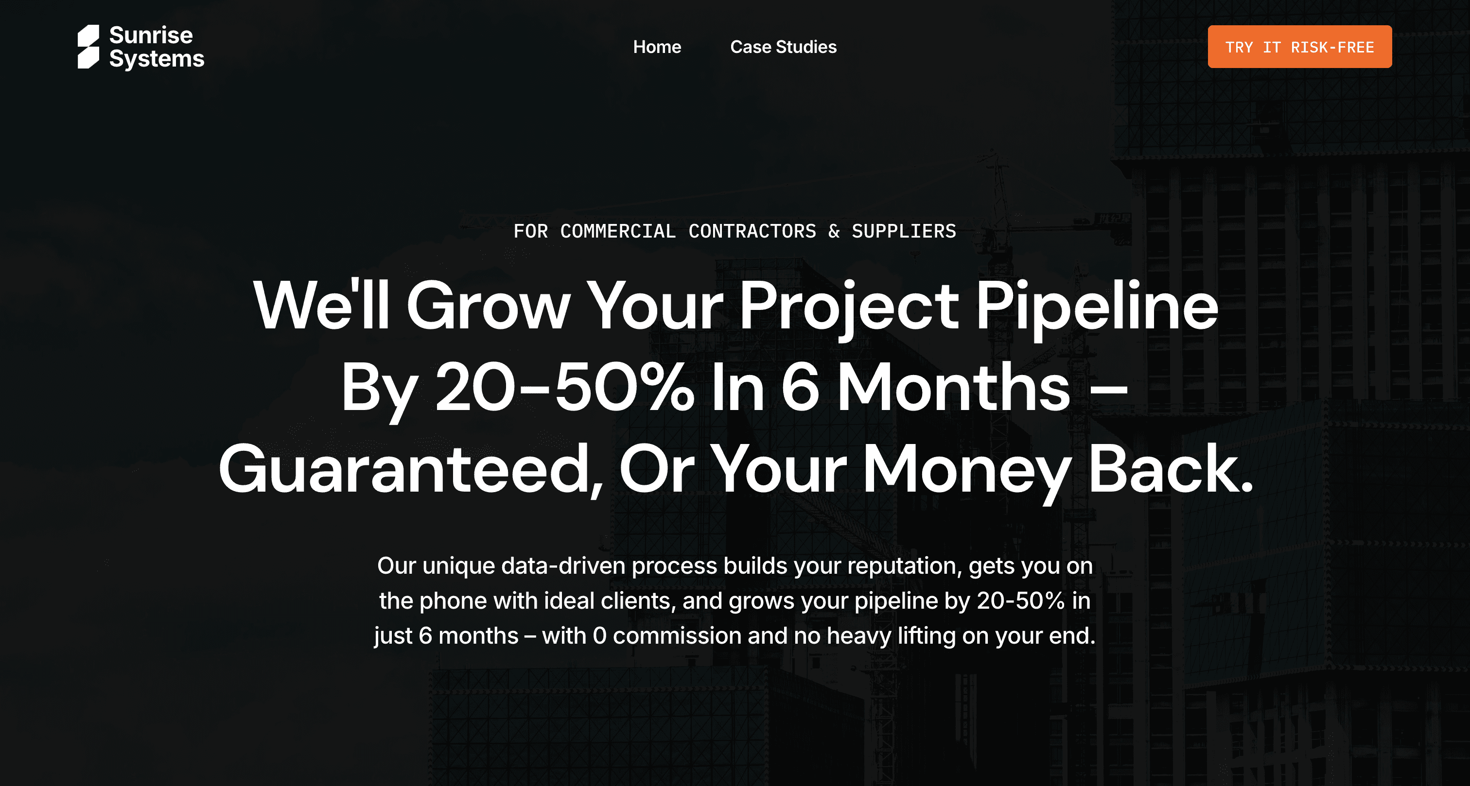 Construction Marketing & Lead Generation | Sunrise Systems