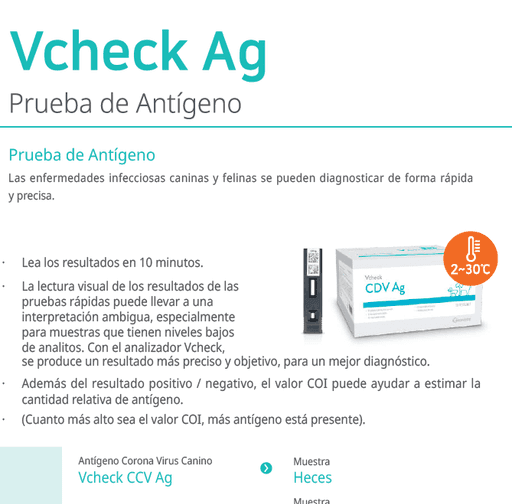CDV Ag - VCheck F | Bionote