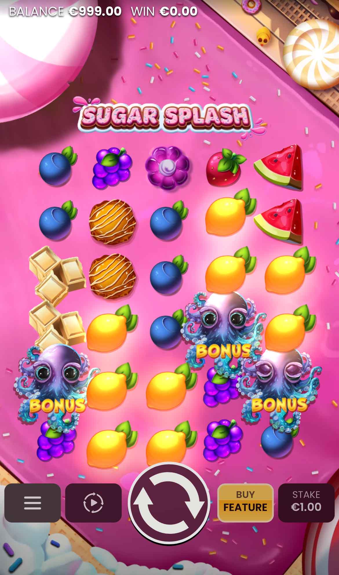 Sugar Splash - Octoplay