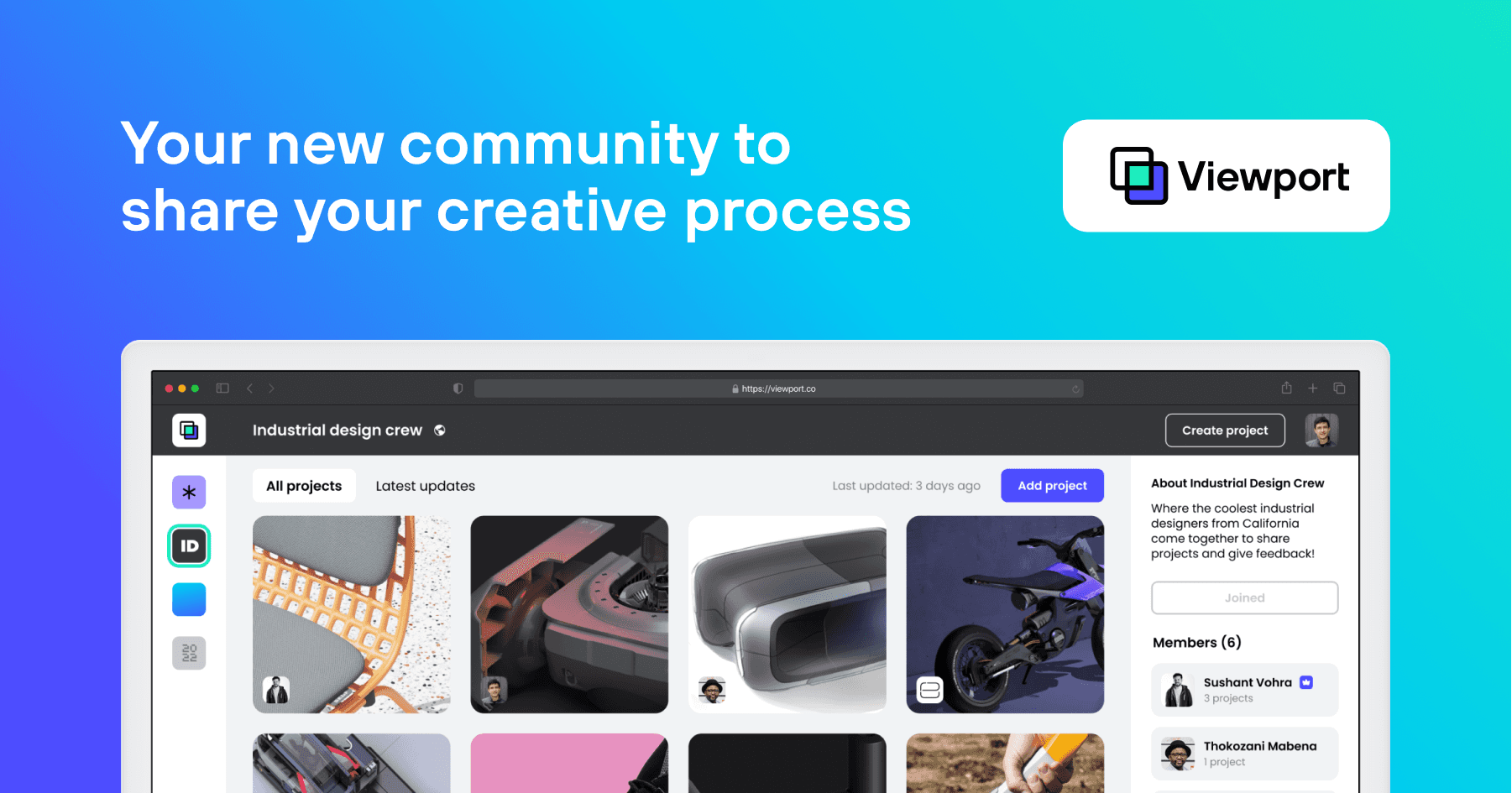 Viewport — Your new creative community