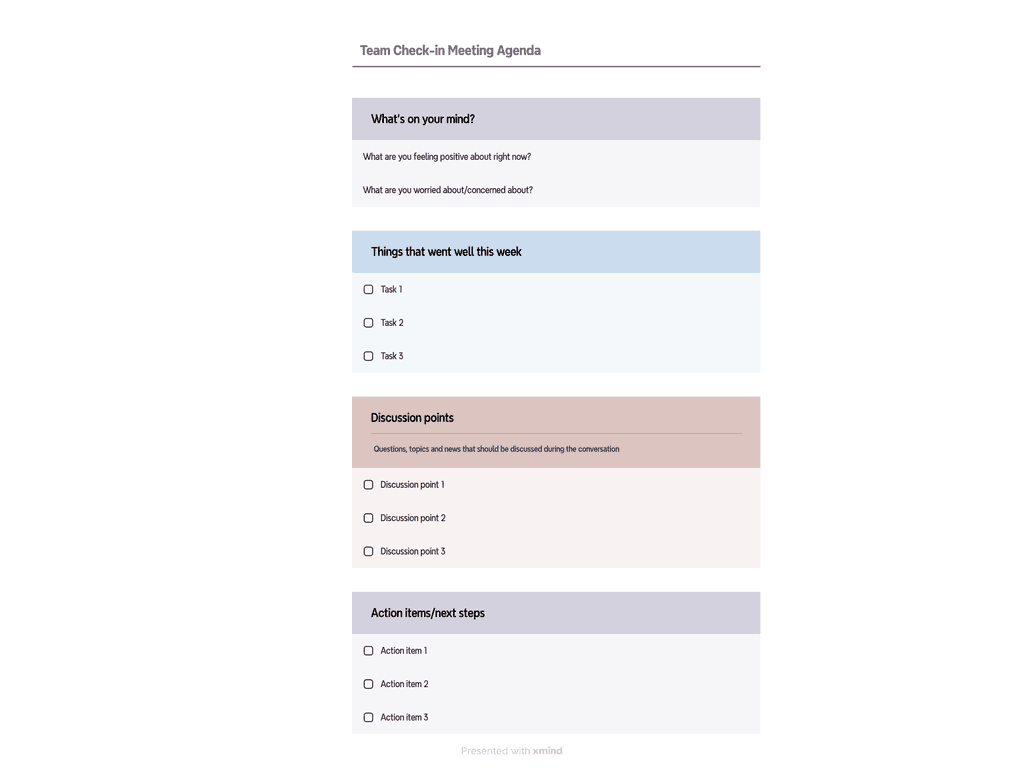 How to Create a Nice-looking Meeting Agenda [with Free Templates]