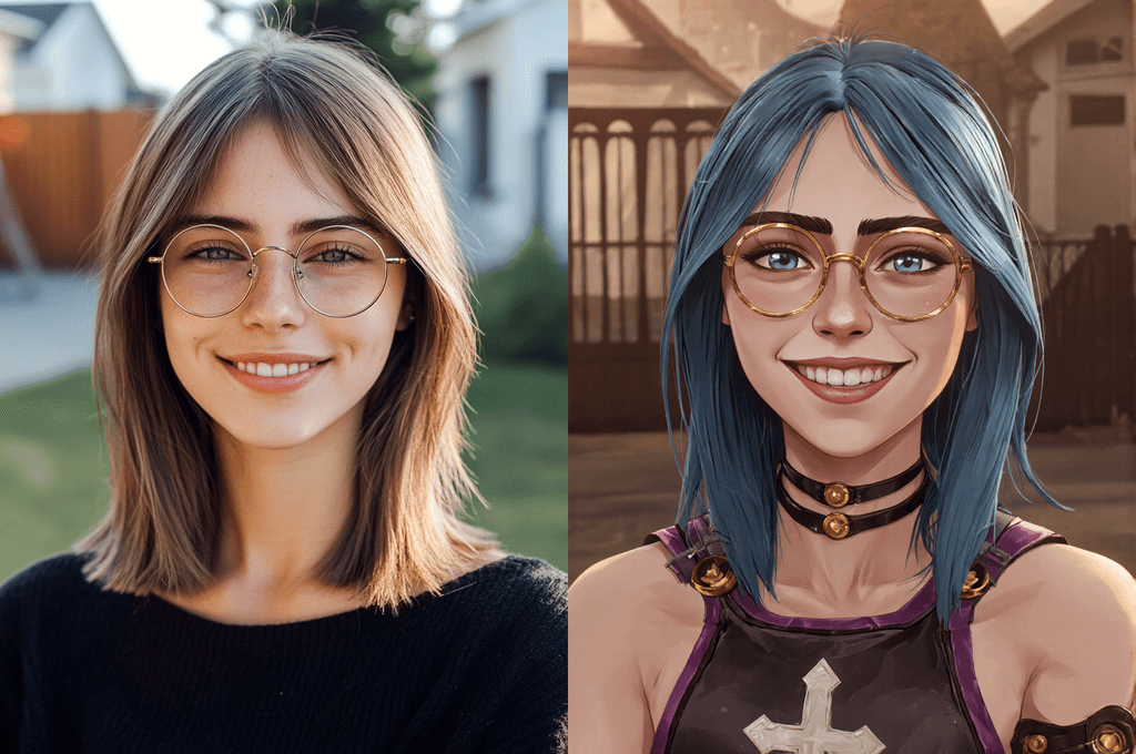 Jinx Filter: Transform into Arcane's Rebel | Free AI Filter Effect