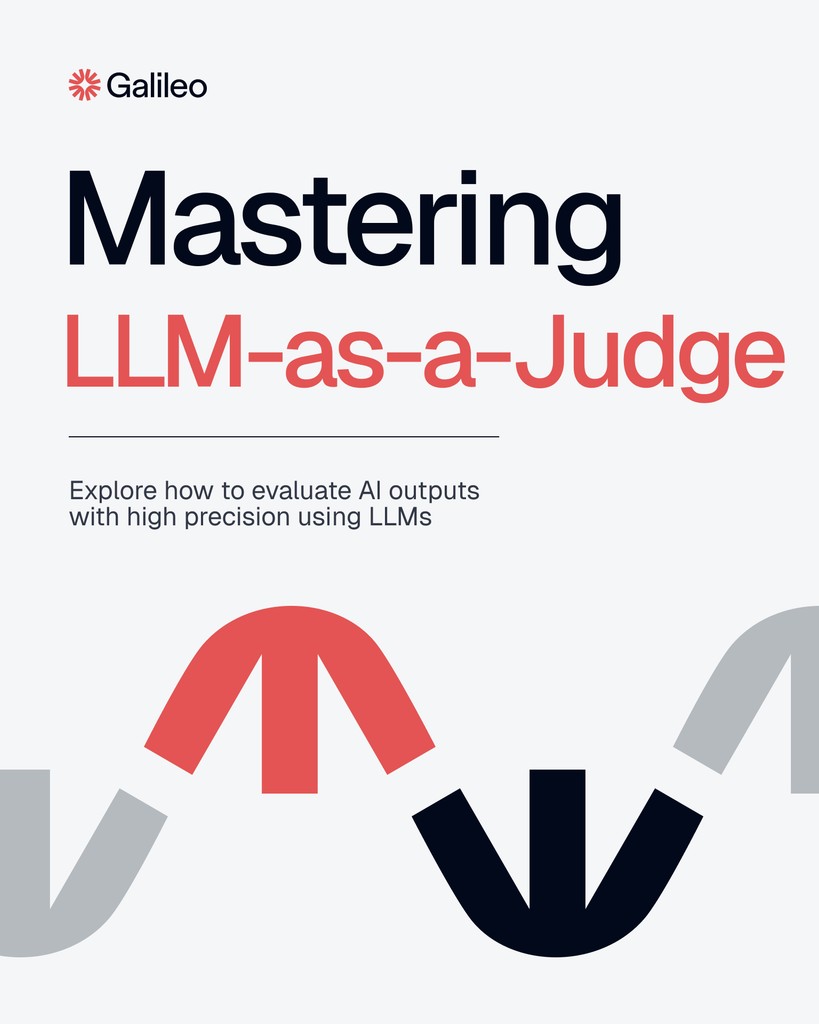 Mastering LLM as a Judge eBook: Improve AI Evaluations at Scale