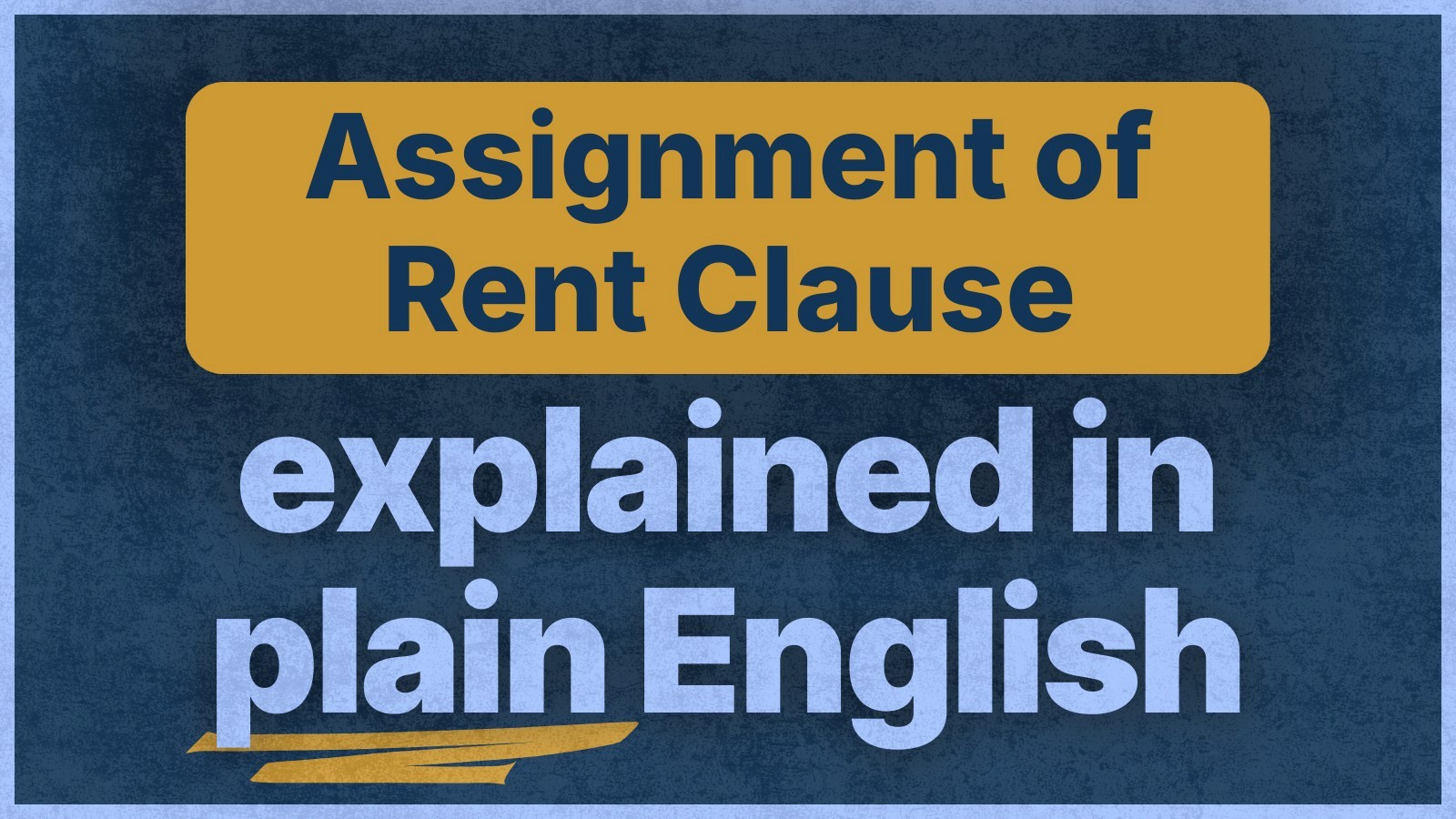 Assignment of Rent Clause: Your Mortgage's Safety Net