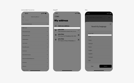 Divider UI Design: Best practices, Design variants & Examples | Mobbin ...