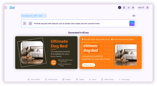 Generate banner for free with AI banner maker