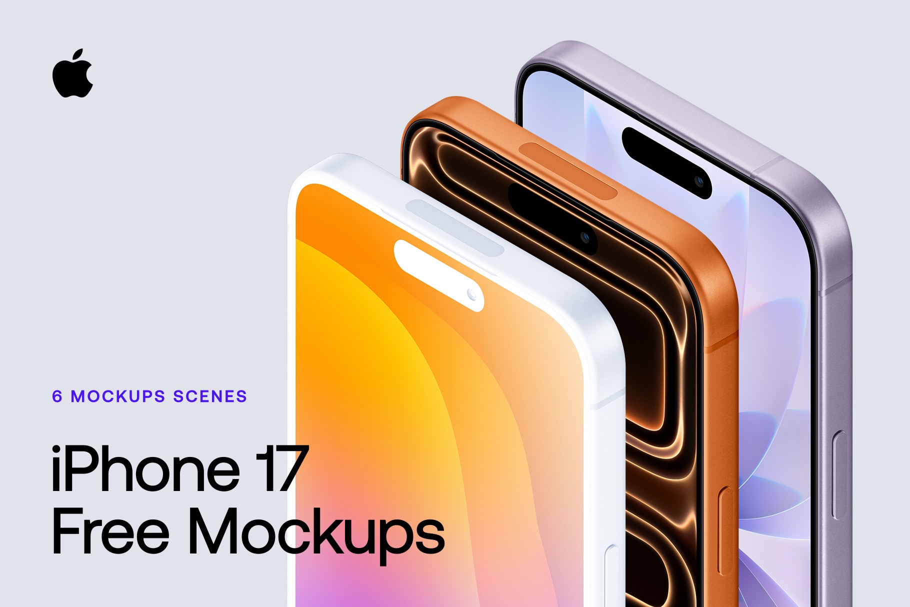 Free iPhone 17 Mockups Scenes | Asylab
