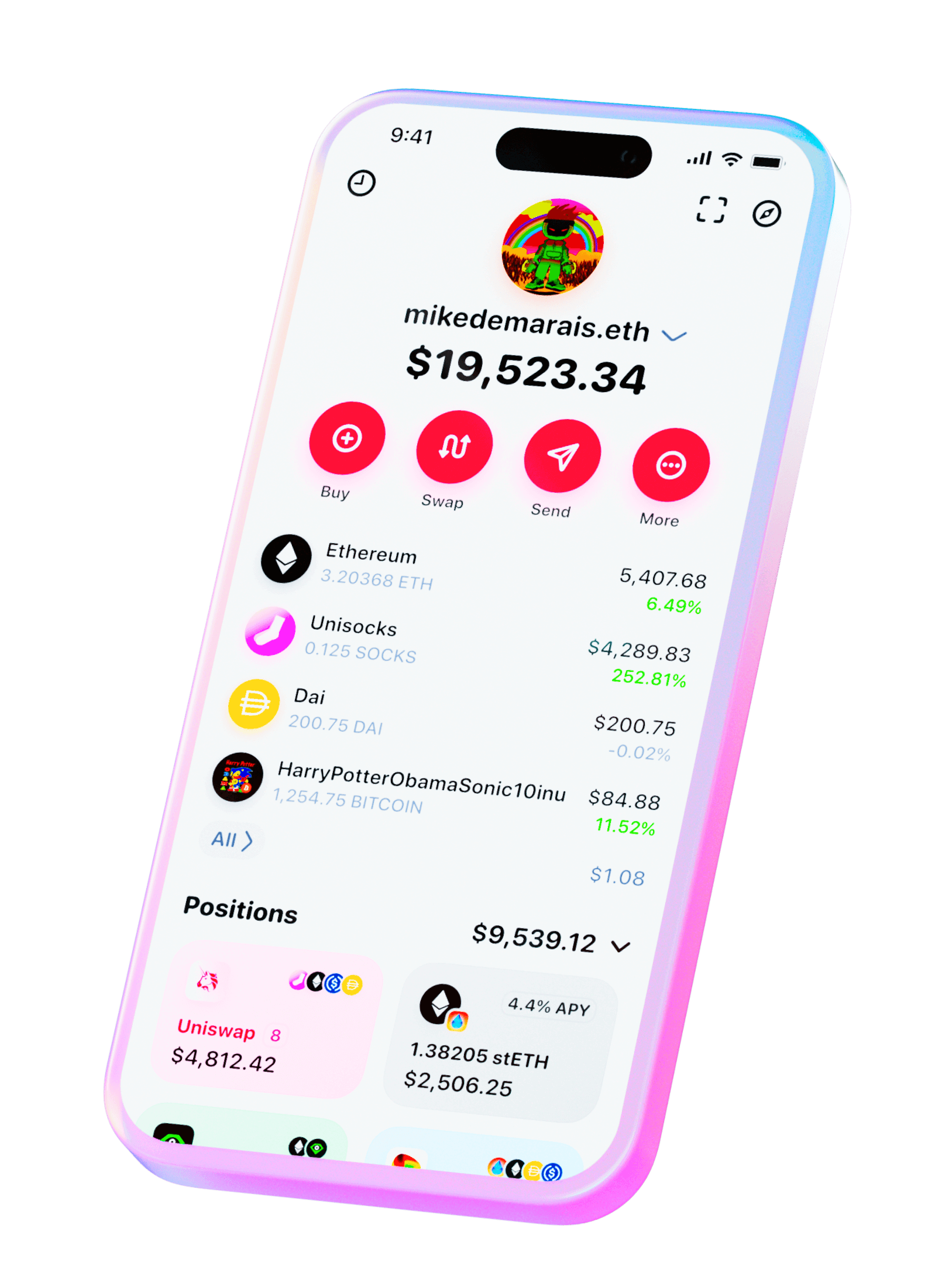 Rainbow | Fun, powerful, and secure crypto wallets