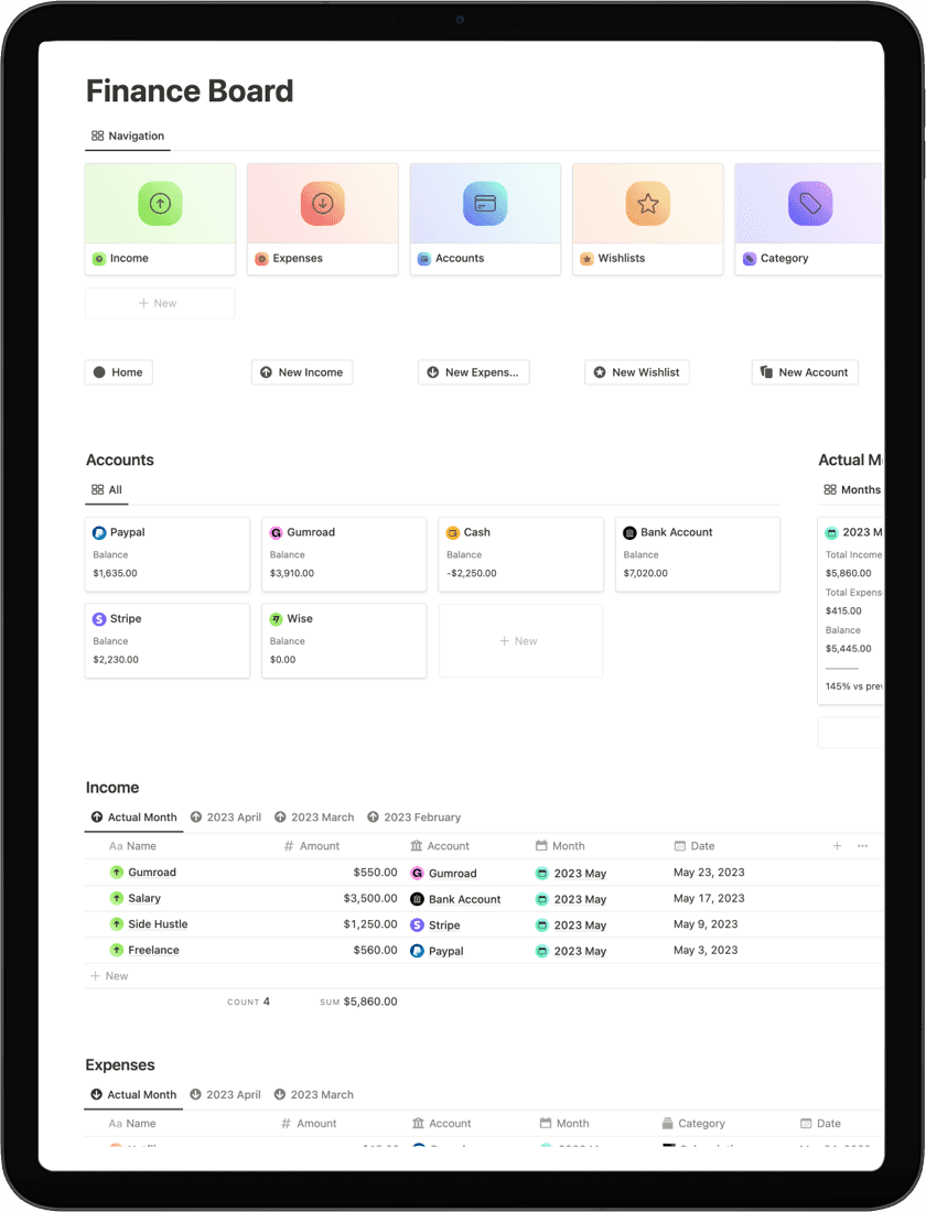 Complete Notion Bundle Templates Pack @ Solt Wagner