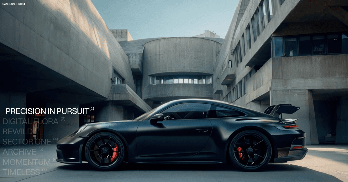 Cameron Frost | Creative Director & Generative AI Artist