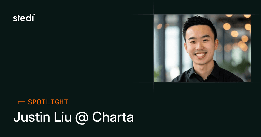 Spotlight: Justin Liu @ Charta - Stedi