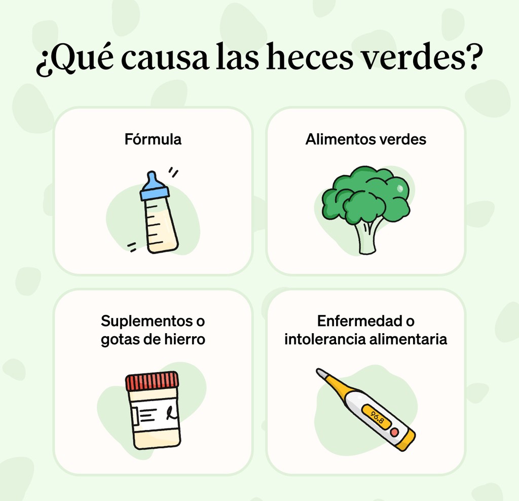 Comprender las heces verdes y la mucosidad en el excremento de tu bebé