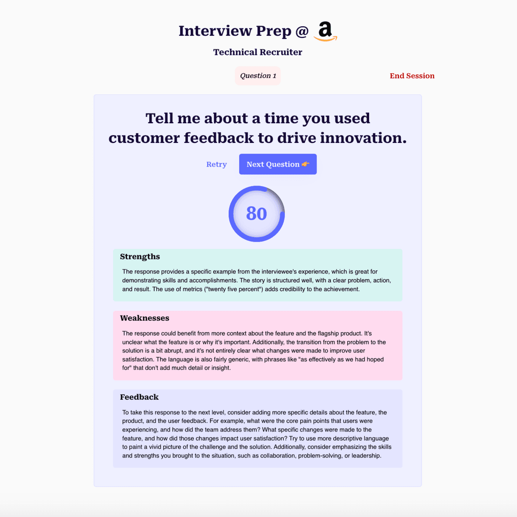 AI-powered Mock Interview - Interview Practice made easy