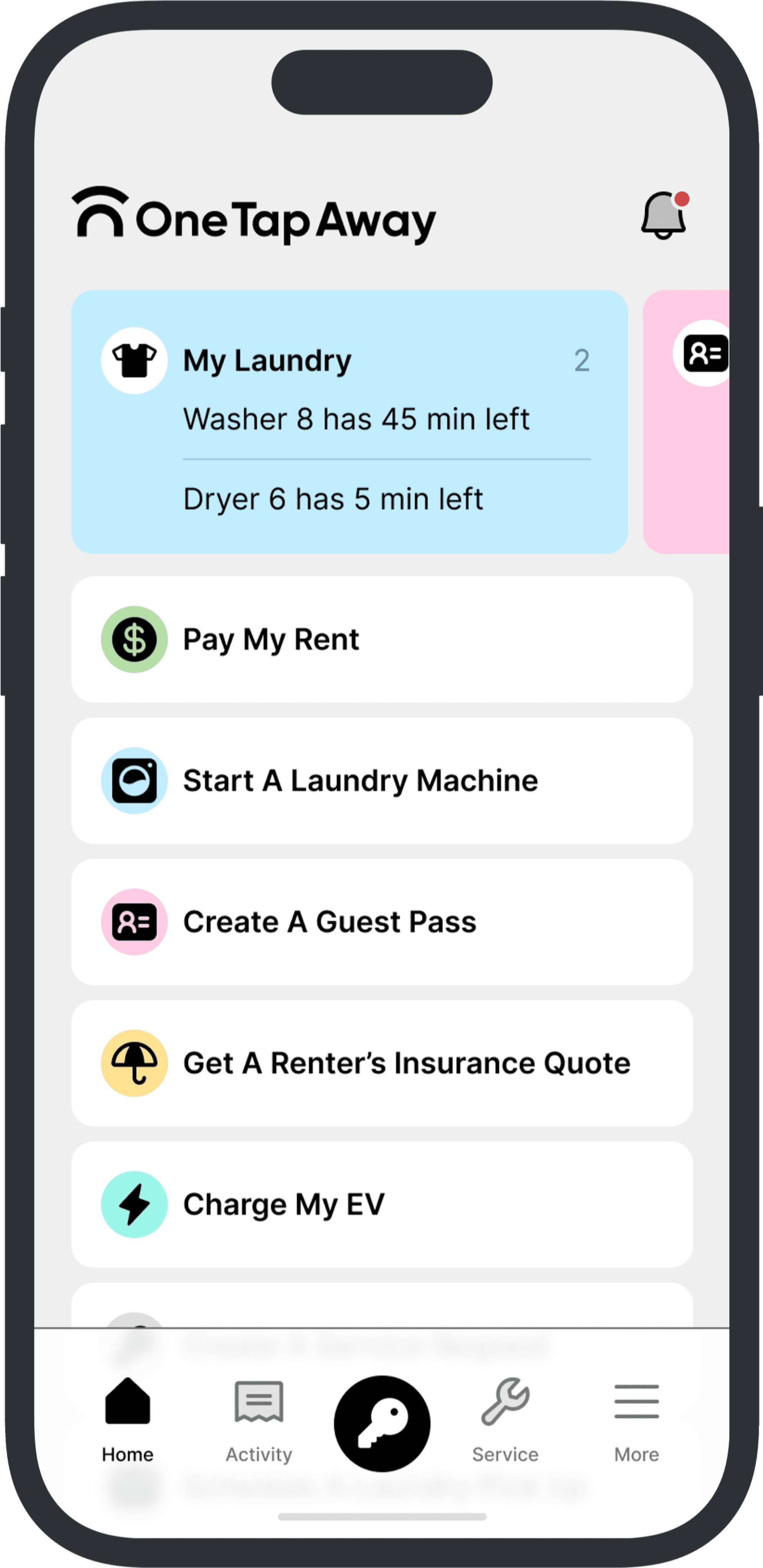 One Tap Away: A smarter and simpler resident experience