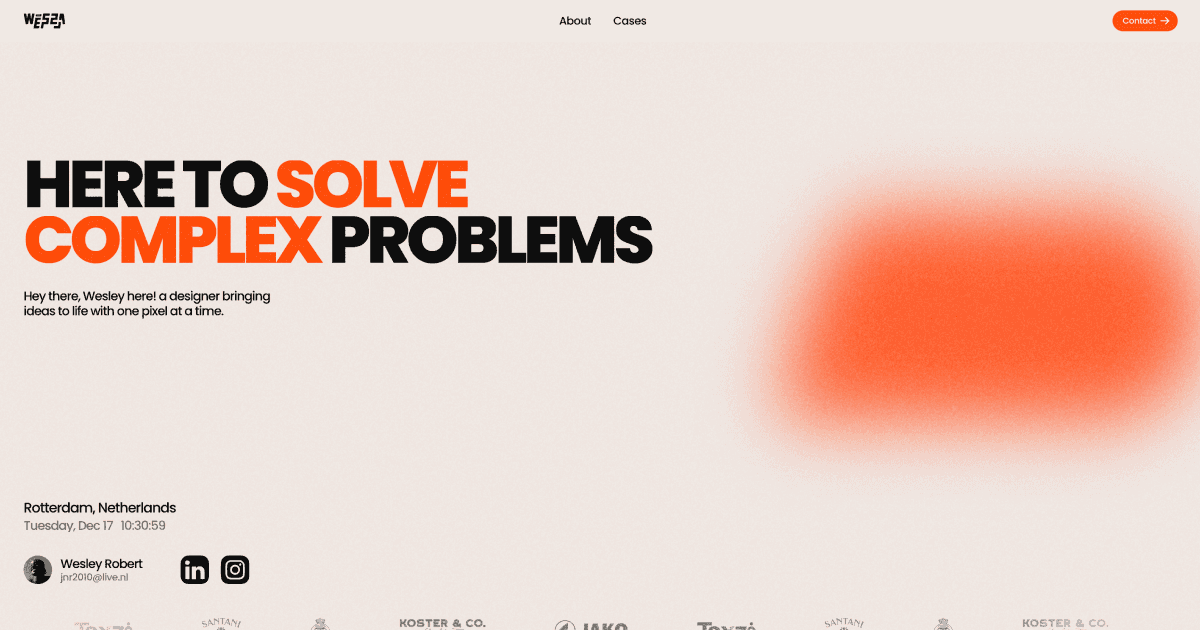 Wessa — Portfolio of Wesley Robert