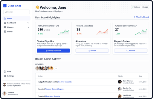 Class Chat — Student Engagement. Made Easy.