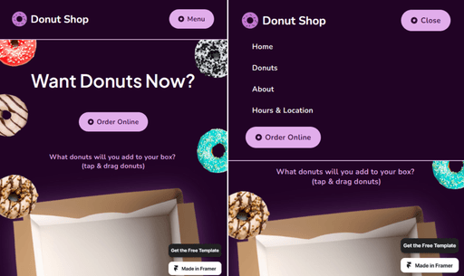 Framer Blog: Website navigation: How to design effective menus (9 examples)